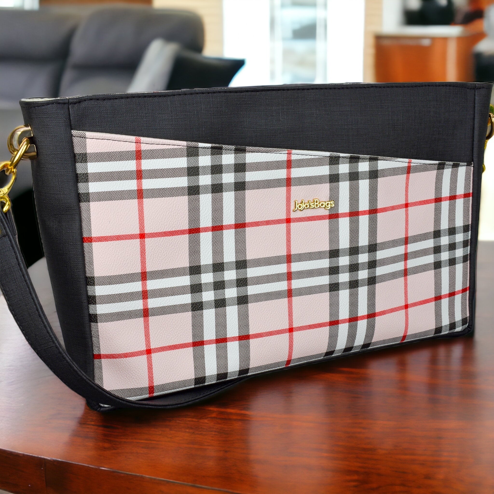 Crossbody Plaid Purse – JoJo's Bags