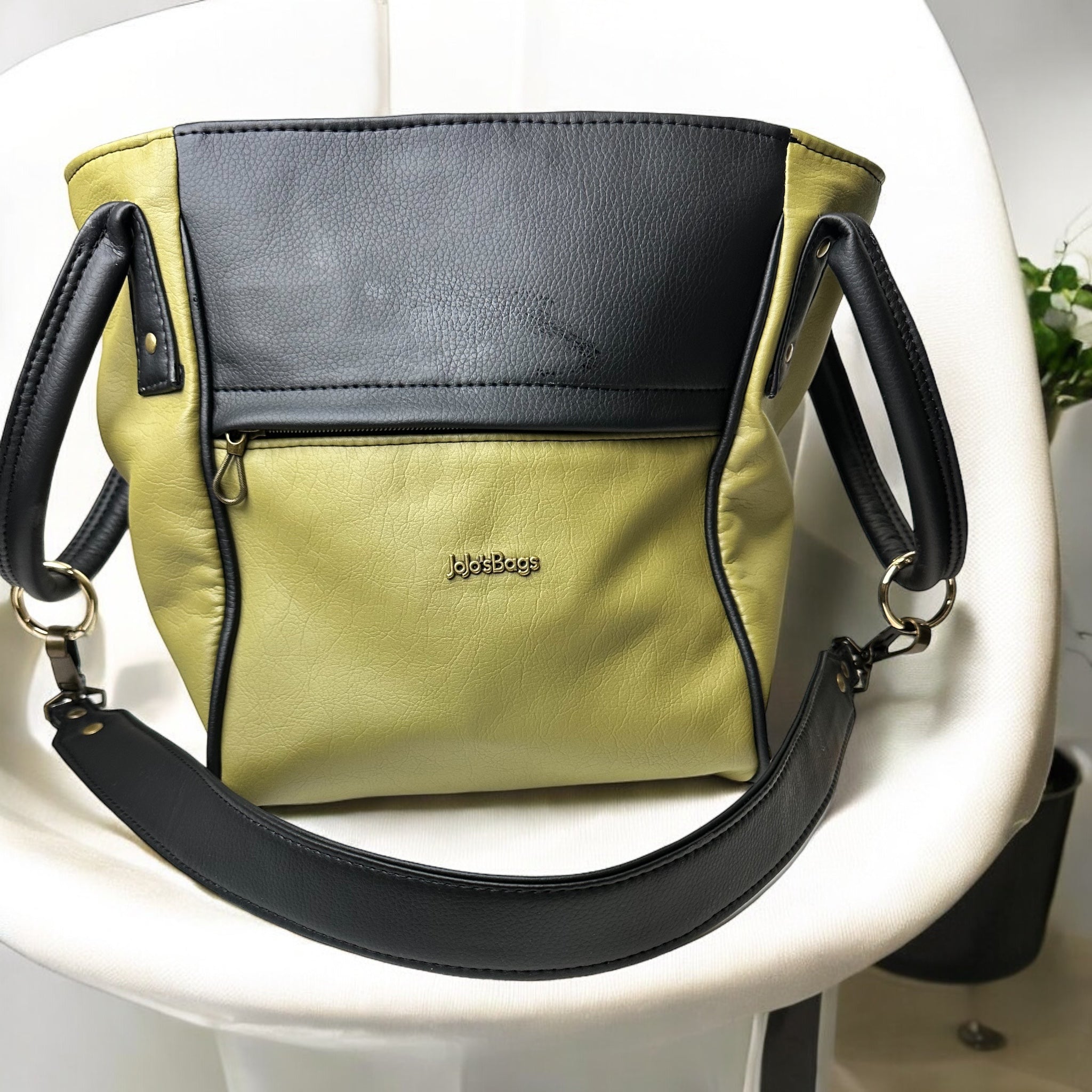 Luxurious Green/Black Purse – JoJo's Bags